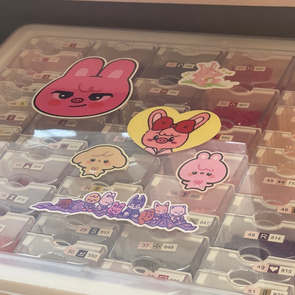 Stray Kids Skzoo Vinyl Sticker FULL SET - Die Cut | Waterproof - Etsy