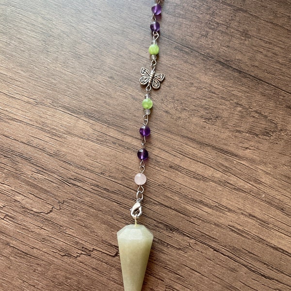 Pocket Pendulum - Dowsing , Crystal , Divination Tool , Spiritual Tool ...