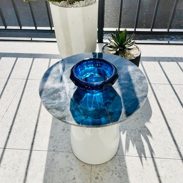 Glacier White Marble Trivets, Hot Plate. Perfect to Protect Your Table ...