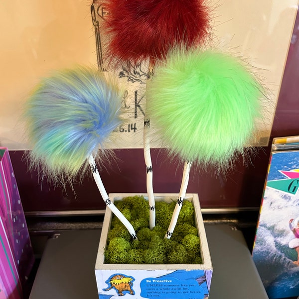 12" Fish Tree!! Inspired by Dr. Seuss' Red Fish Blue Fish One Fish Two ...