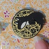 Forest Rabbit Hard Enamel Pin, Kawaii Rabbit Enamel Pin, Cute Rabbit ...