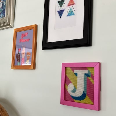 Black Thin Matt Picture Frame / Square Size Photo Frames / Handmade ...