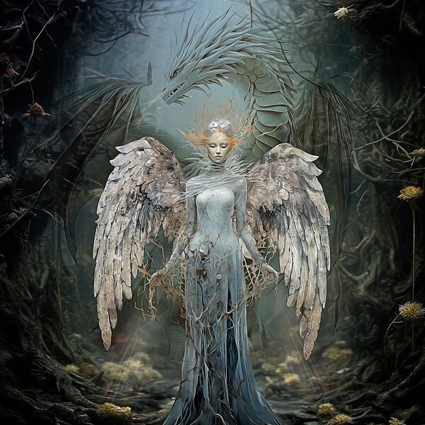 Set of 35 Inspiring Forest Elven Queens and Kings Png Clip Art, 35 ...