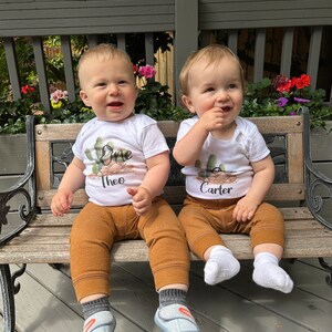 Twins Baby Onesies® Bodysuit Funny Lil Nugget Small Fry Baby Bodysuit ...