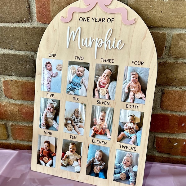 First Year Surf Photo Board, the Big One Party Decor, My First Wave ...