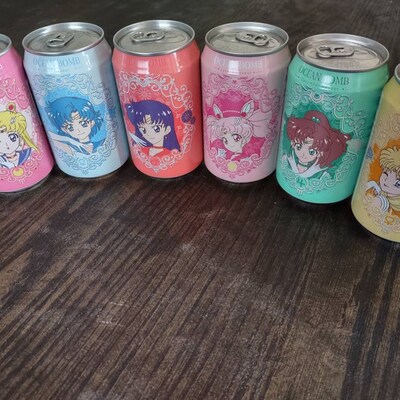 Sailor Moon Soda Complete Gift Set 10 Cans - Etsy