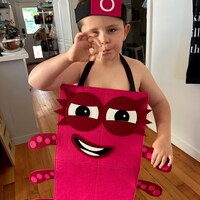 Numberblocks Kids Mask, Kids Mask, Numberblocks Mask, Kids Face Mask ...