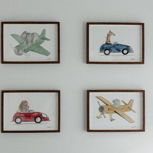 Elephant Playing Golf Watercolor Wall Art Wall Decor | Etsy