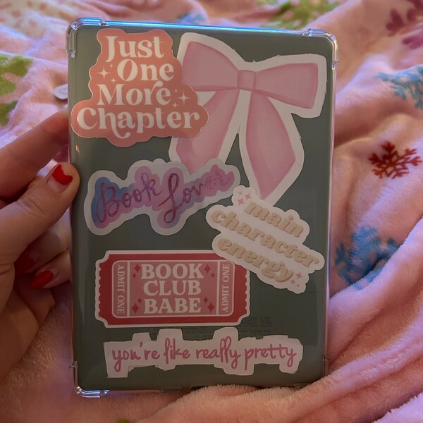 Book Club Babe Admit One Ticket Sticker, Water Bottle Sticker, Cute ...