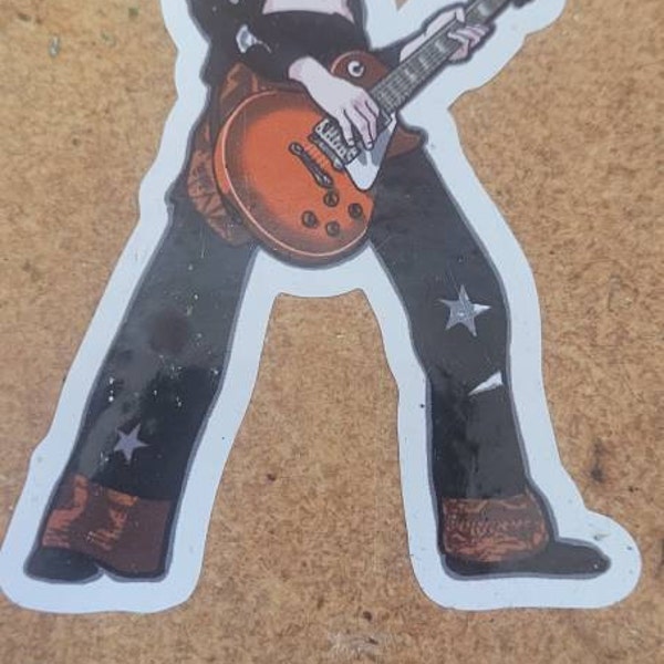 Led Zeppelin Jimmy Page Rock Vinyl Decal Die Cut Sticker. - Etsy