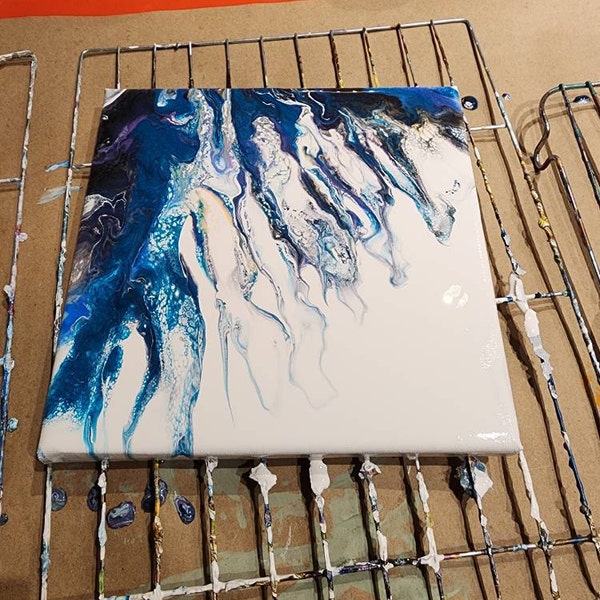 The Original Acrylic Pouring Swipe Tool© 3d Printed Large 9x6 Swipe ...