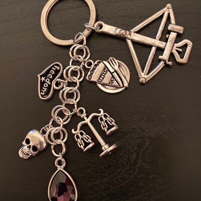 The Pale Elf A Handmade BG3 Keychain - Etsy