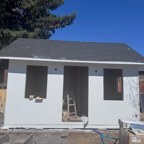 Backyard Office Plans 14x20 - She Shed - Man Cave Plans - Instant PDF ...