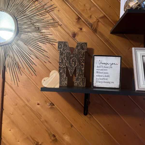 Large Alphabet Wood Letter Blocks, Custom Names, Initials, Words - Etsy