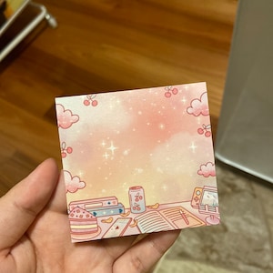 Study Break Sticky Note Aesthetic Cute Kawaii Stationery - Etsy