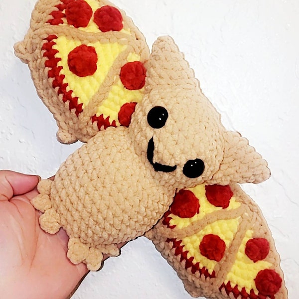 Pizza Bat Crochet Pattern PDF - Etsy