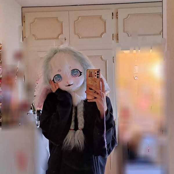 Fursuit Head CAT Fox/furry Mask/kigurumi Mask/christmas Gift for ...