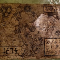 Zelda Map, Termina Map, Hyrule Map, Legend of Zelda, Majoras Mask ...