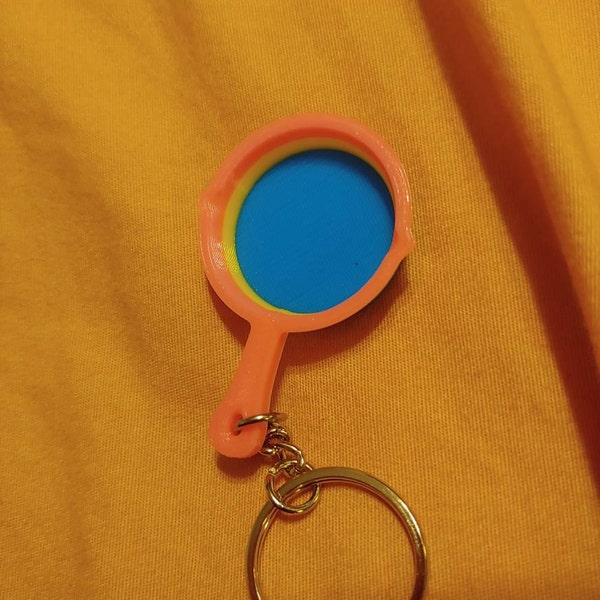 Pansexual Pride Keychain, PAN PAN, Subtle LGBTQ+ Pride, Punny Cute ...