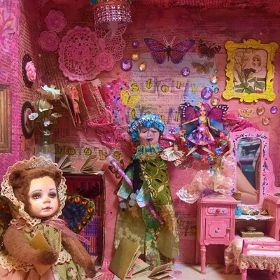 Carmen Miranda Doll is Articulated-a Paper Puppet. Fun Doll, Art Doll ...