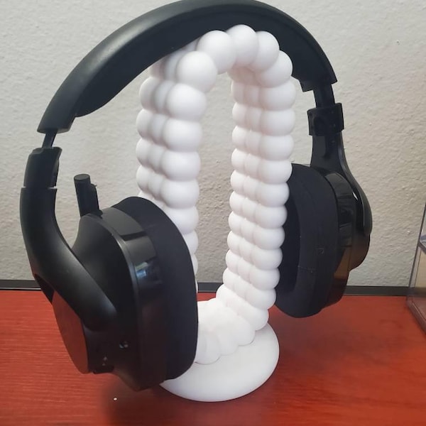 3D Printed Headset Holder Stand, Desk Decor, Gaming Headphone Organizer ...