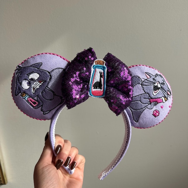 Max & Roxanne Embroidery Ears, Goofy Movie - Etsy
