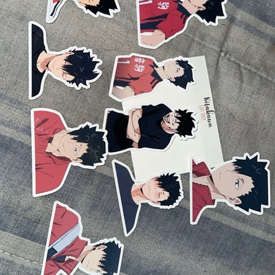 Volleyball Anime Boys Stickers 6 - Etsy