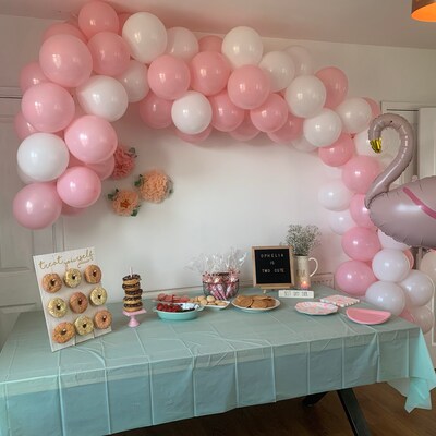 Donut Wall, Pastel Donut Wall, Birthday Donut Cake Stand, Doughnut ...