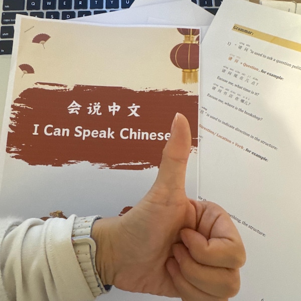 Printable and Downloadable Daily Mandarin Chinese Learning Material ...