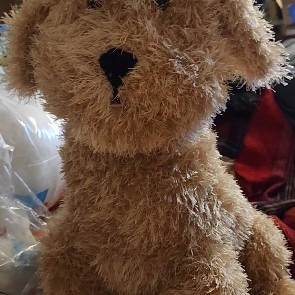 Goldendoodle Dog Crochet PATTERN, Crochet Puppy, Dog Crochet Pattern ...