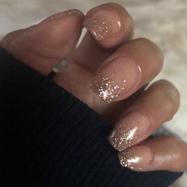 Gold Rush- Dip Powder, Dip Powder for Nails, Glitter Dip Powder, Gold ...