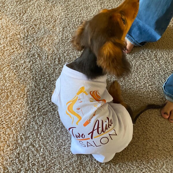 Customizable Pet Shirt: Create a Unique Look for Your Pet Personalized ...