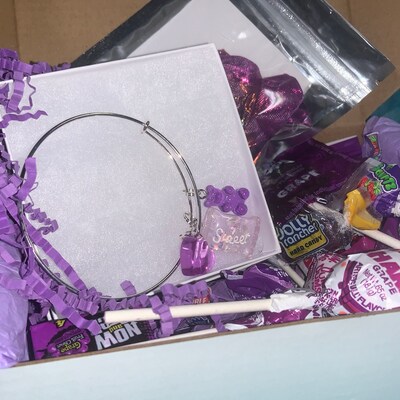 Mystery Skittles Candy Box, Color Themed Candy Box, Mystery Gift Box ...