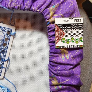 Cross-stitch Pattern: Palestinian Flag for Gaza Tatreez Pattern PDF ...