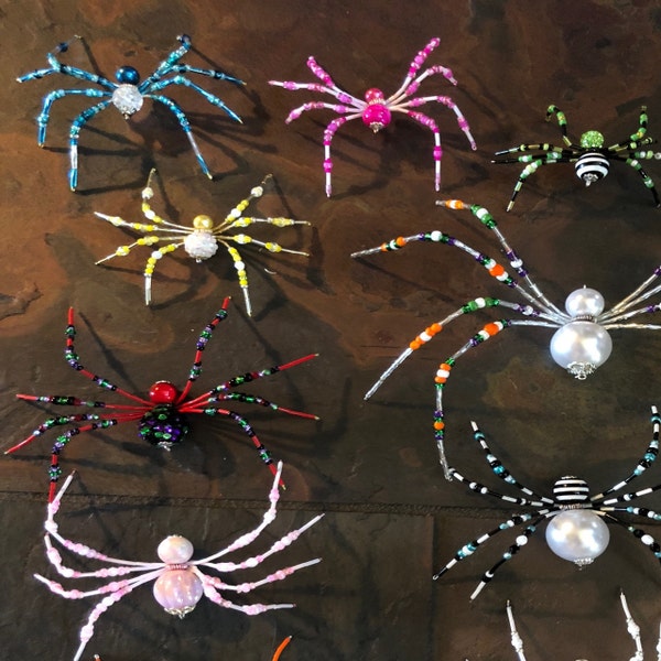 Beaded Spider Handmade Beaded Spider - Etsy