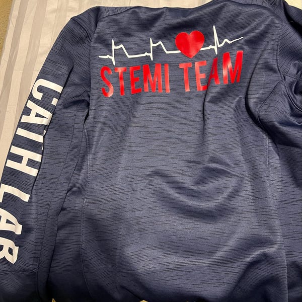 ICU Intensive Care Unit Jacket Nurse Jacket Embroidered Jacket ...