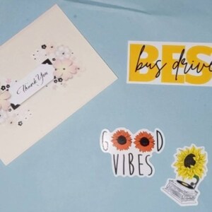 Best Bus Driver Bus Driver Appreciation Waterproof Sticker School Bus ...