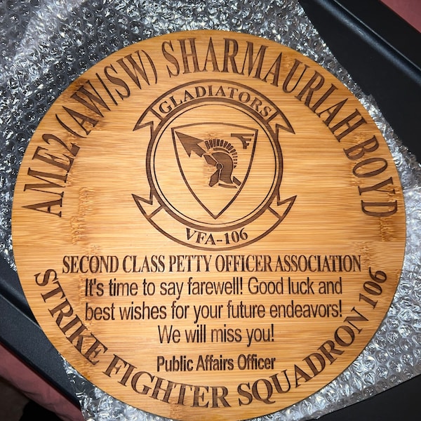 U.S Army Retirement Laser Engraved Display - Etsy