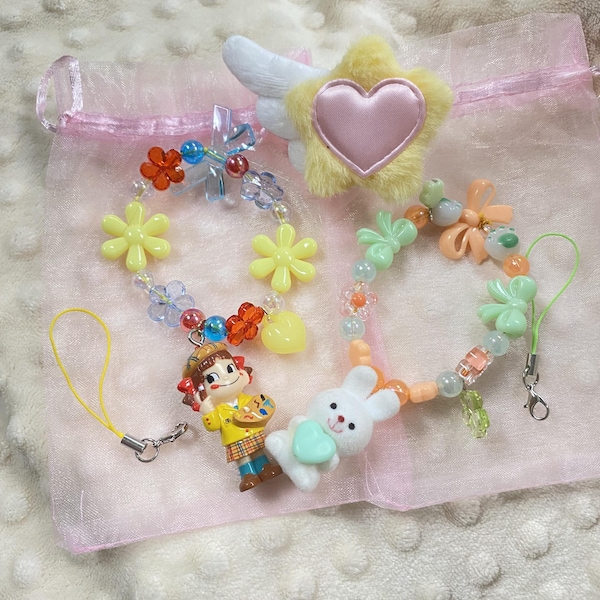 My Friend Peko-chan - Fairy Kei - Decora - Gyaru Kandi Bracelet ...
