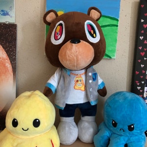 Kanye West Graduation Plush Bear CUSTOM Dropout Bear - Etsy