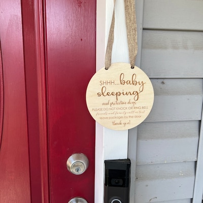 Come Back With a Warrant Front Door Sign, Come Back With Sign, Funny ...