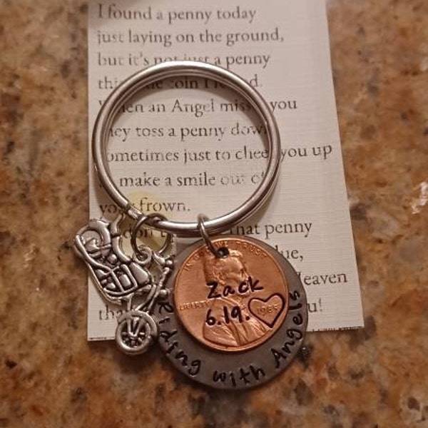 Loss of Father, Motorcycle Riding Memorial Gift, Father Memorial Gift ...