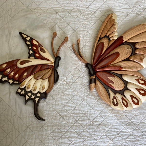 Butterfly Pattern, Queen Butterfly, Butterfly Scroll Saw Art, Wood ...
