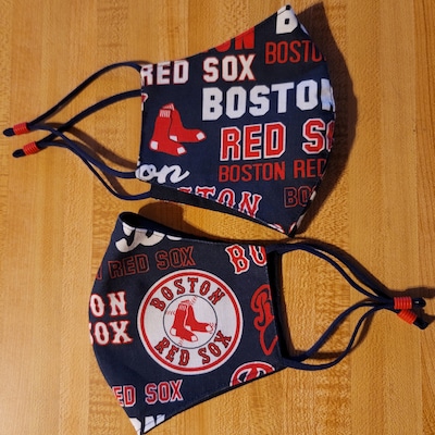 Red Sox Face Mask, Boston Red Sox Mask, Redsox Mask, Adjustable ...