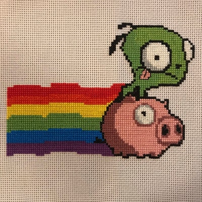 Oogie Boogie Man Cross Stitch Pattern - Etsy