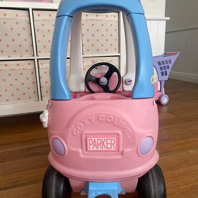 Little Tikes Custom License Plate Set / Cozy Coupe Custom Emblem Set ...