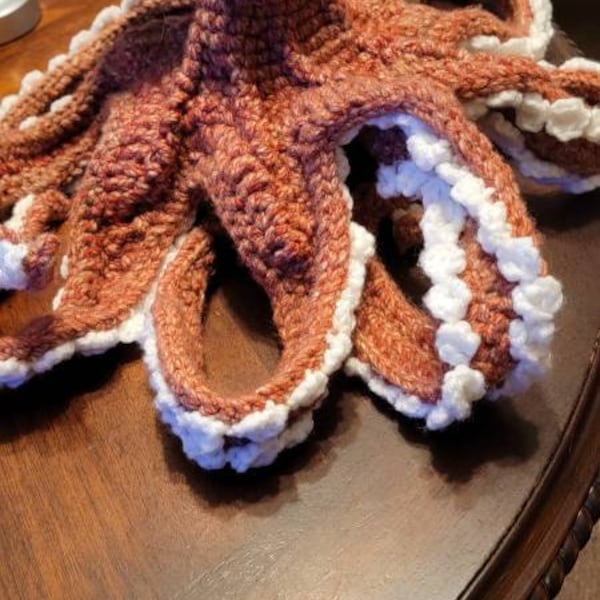 Crochet Pattern Realistic Cuttlefish-amigurumi Cuttlefish-stuffed ...