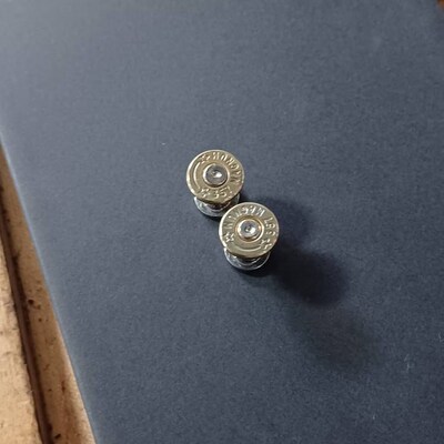 Bullet Ear Plugs 9mm Bullet Plug Earrings Bullet Shell U Pick Your ...