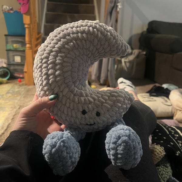 Sleepy Little Moon Crochet Pattern PDF Pattern *NOT a Physical Product ...