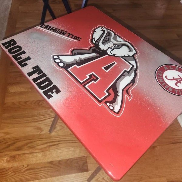 Custom TV Tray NFL Themed Raiders - Etsy
